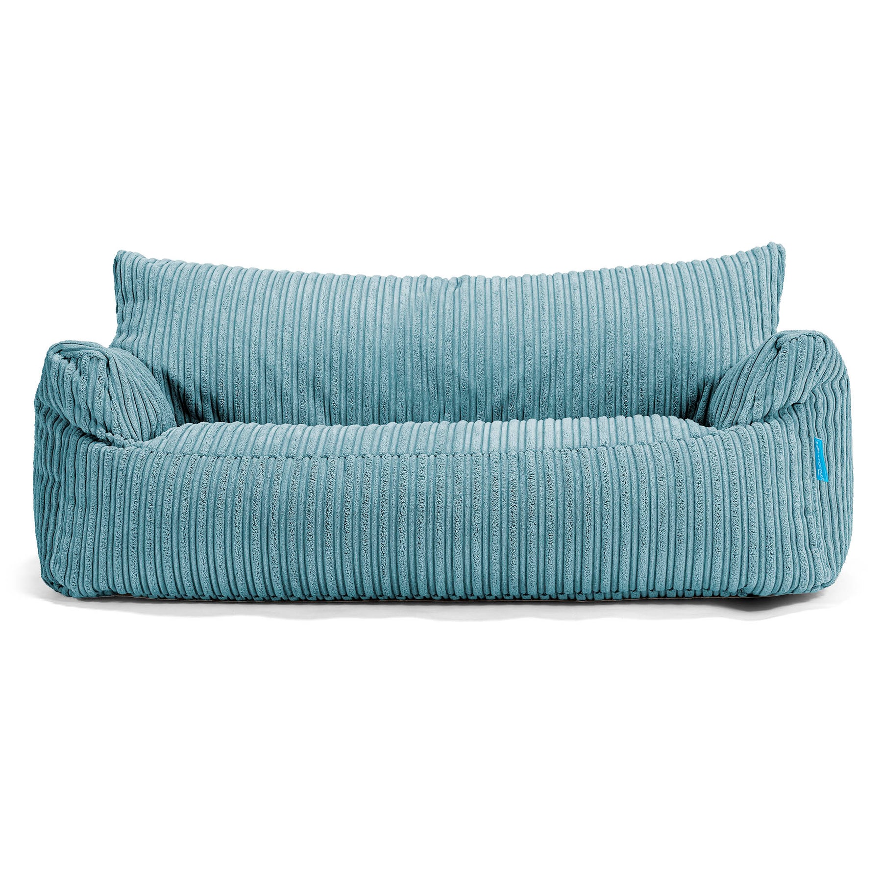 Lounge Pug Childrens Bean Bag Sofa Cord Baby Blue Josephine Kids ...