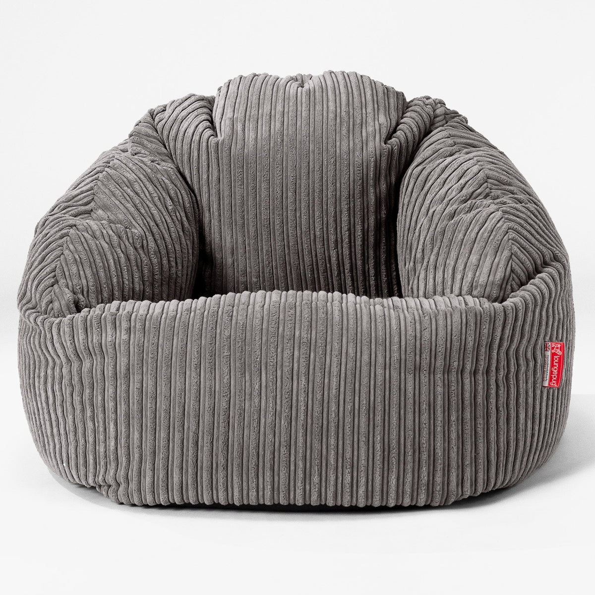 Lounge Pug - Cord - Bubble Armchair Bean Bag - Beanbag Chair - Graphite ...