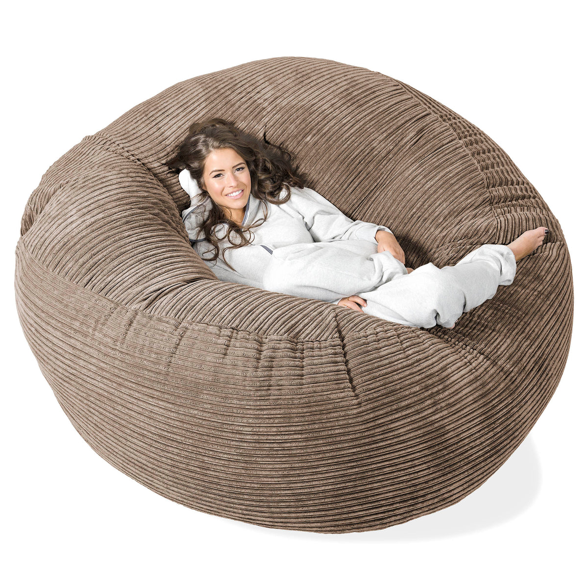Lounge Pug - Cord - Giant Bean Bag Sofa - Mega Mammoth - Beanbag ...